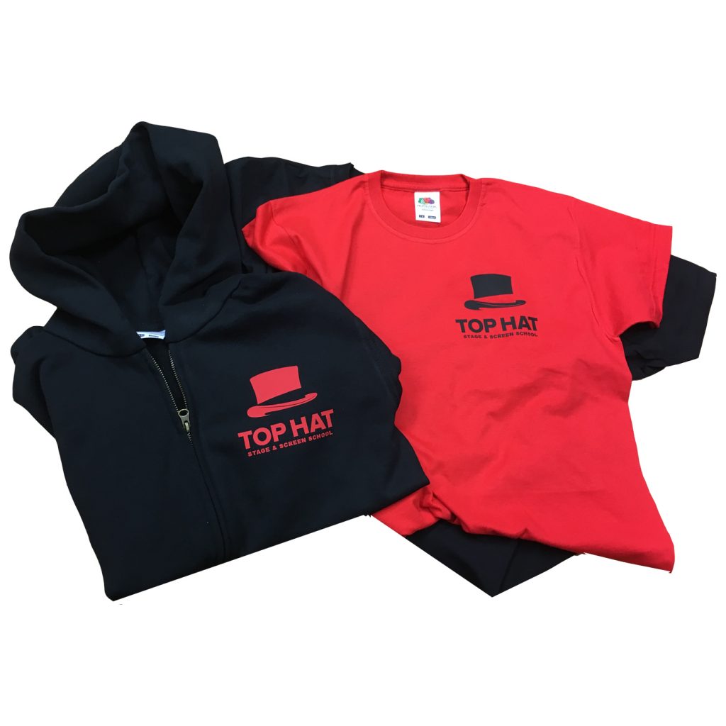 Top Hat Stage School | Uniforms | Portfolio | FM Branding